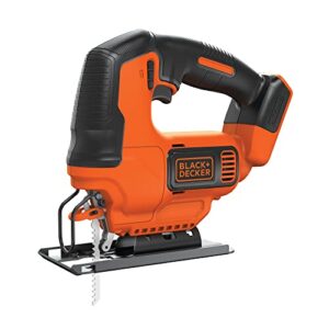 black+decker 20v max* powerconnect cordless jig saw (tool only) (bdcjs20b)