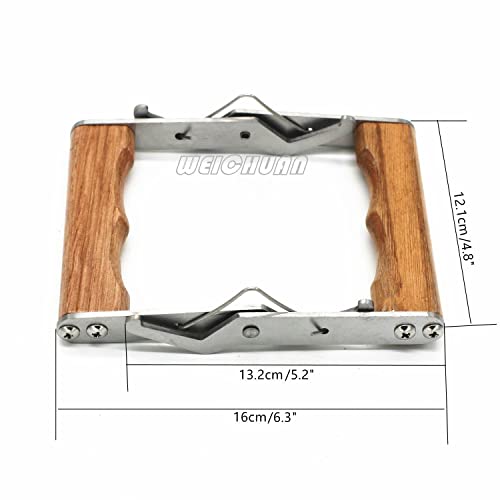 WEICHUAN Beekeeping Frame Gripper, Frame Holder, Frame Lifter Tool - Stainless Steel Beekeeping Equipment Bee Hive Frame Grip Tool Beekeeper Tool