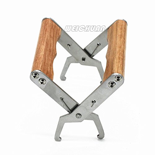 WEICHUAN Beekeeping Frame Gripper, Frame Holder, Frame Lifter Tool - Stainless Steel Beekeeping Equipment Bee Hive Frame Grip Tool Beekeeper Tool