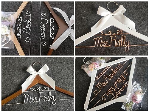 Bride hanger, wedding hanger, personalized bride hanger, lady hanger, custom hanger, honor maid, bridesmaid, doctor, doctor graduation dress hanger