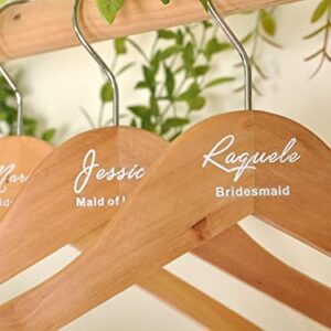 Bride hanger, wedding hanger, personalized bride hanger, Mr & Mrs hanger, custom hanger, honorary maid, bridesmaid, dress hanger, wedding anniversary, wedding gift