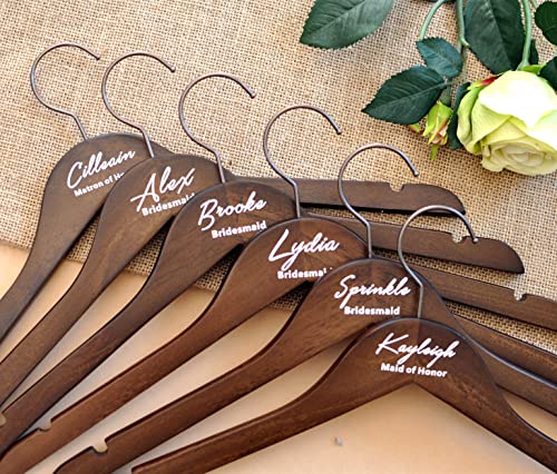 Bride hanger, wedding hanger, personalized bride hanger, Mr & Mrs hanger, custom hanger, honorary maid, bridesmaid, dress hanger, wedding anniversary, wedding gift