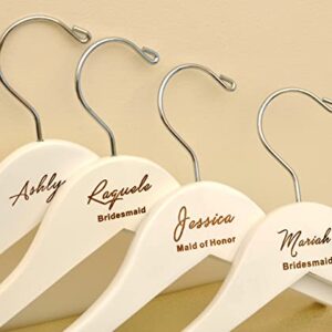 Bride hanger, wedding hanger, personalized bride hanger, Mr & Mrs hanger, custom hanger, honorary maid, bridesmaid, dress hanger, wedding anniversary, wedding gift