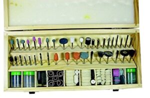 228pc rotary tool accessory bit set w case 1/8" accessories for dremel grinding