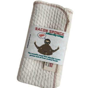 the bacon sponge. in stock!