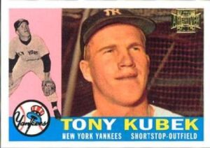 baseball mlb 2002 topps archives #135 tony kubek 60 nm yankees