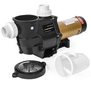 xtremepowerus 2hp in-ground swimming pool pump variable speed 2" inlet 230v high flo w/ slip-on fitting