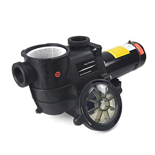 XtremepowerUS 2HP In-Ground Swimming Pool Pump Variable Speed 2" Inlet 230V High Flo w/ Slip-On Fitting