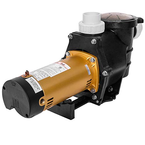 XtremepowerUS 2HP In-Ground Swimming Pool Pump Variable Speed 2" Inlet 230V High Flo w/ Slip-On Fitting