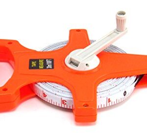 Elitexion 100-Feet Open Reel Fiberglass Tape Measure