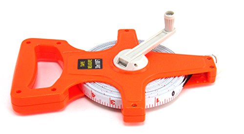 Elitexion 100-Feet Open Reel Fiberglass Tape Measure