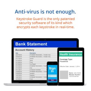 keystroke guard mobile (1 license, 5 devices)