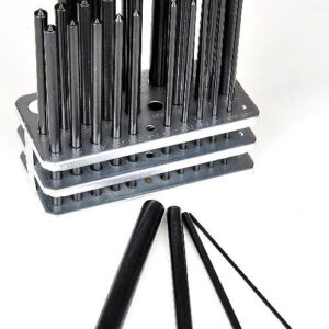 HHIP 8600-0041 28 Piece Transfer Punch Set, 3/32" - 1/2"