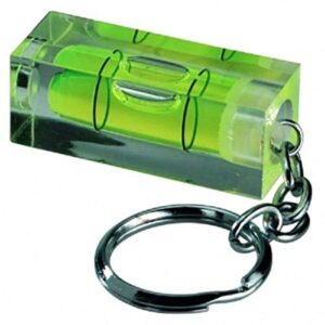 mini spirit level keychain