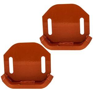 ariens set of 2 oem snow blower skid shoes 03075559