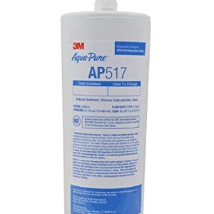 3M AquaPure Under Sink Replacement Filter Cartridge, Model AP517 (Pack of 1)