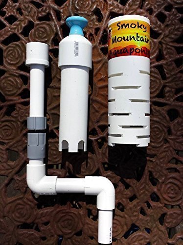 Aquaponics Auto Bell Siphon Kit 6" Media or Smaller Grow Bed Mini Garden! Great For Half 5Gal Dutch Buckets, Over 7000 Siphons Sold