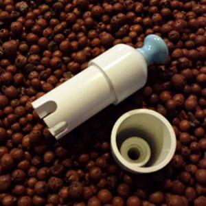 Aquaponics Auto Bell Siphon Kit 6" Media or Smaller Grow Bed Mini Garden! Great For Half 5Gal Dutch Buckets, Over 7000 Siphons Sold