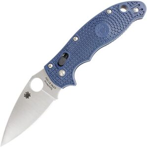 spyderco sc101pdbl2 manix 2 dark blue folding knife