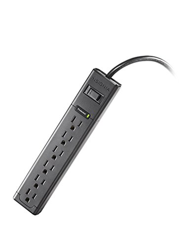 Insignia NS-HW502 - 6-Outlet Surge Protector by Insignia