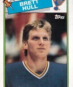 1988-89 Topps Hockey #66 Brett Hull Rookie Card