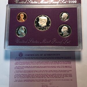 1990 S United States Mint Proof Set Proof