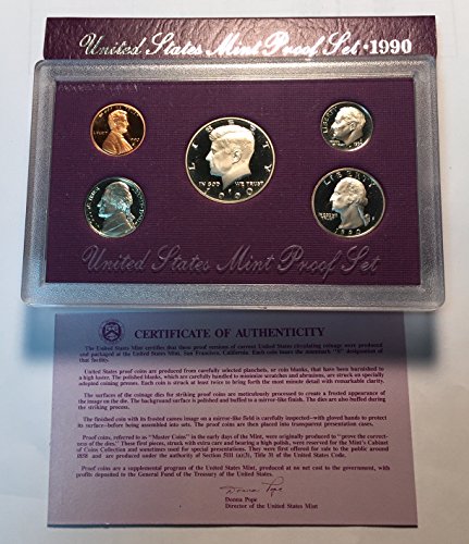 1990 S United States Mint Proof Set Proof