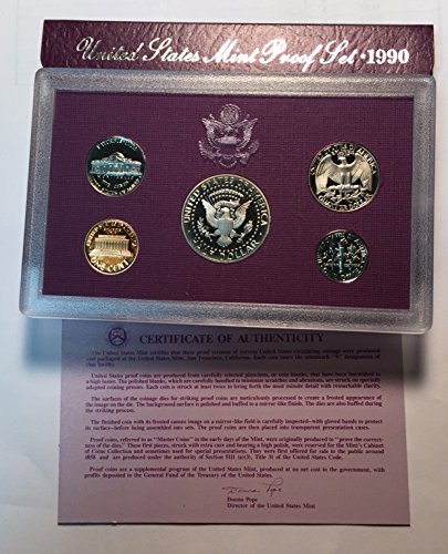 1990 S United States Mint Proof Set Proof