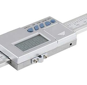 Accusize Industrial Tools 0-8''/0-200 mm by 0.0005''/0.01 mm Horizontal Electronic Digital DRO Scale Unit, Abho-0008