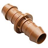 rain bird bc50/5pk drip irrigation 1/2" barbed coupling fitting, 5-pack x 2