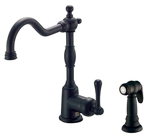 Gerber D401157BS Kitchen Faucet, Satin Black