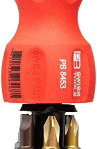 PB Swiss Tools PB 8453 Multi-bit screwdriver Combination screwdriver manual screwdriver/set - manual screwdrivers & sets (Red)