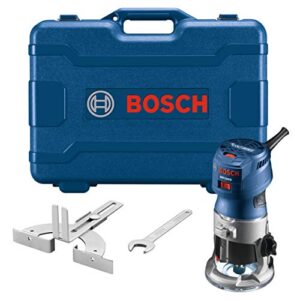 bosch gkf125cek colt 1.25 hp (max) variable-speed palm router kit with edge guide