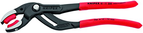 KNIPEX Pipe Gripping Pliers-Replaceable Plastic Jaws