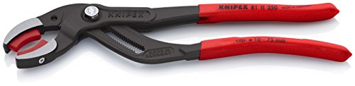 KNIPEX Pipe Gripping Pliers-Replaceable Plastic Jaws