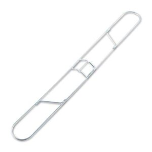 boardwalk bwk1448 48 in. x 5 in. zinc plated clip-on dust mop frame