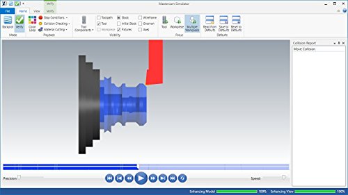 Mastercam X8-X9 LATHE & C-Y AXIS Video Tutorial HD DVD