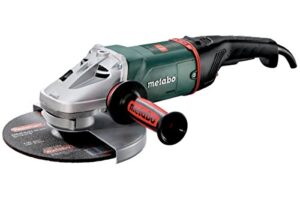 metabo - 9" angle grinder - 6, 600 rpm - 15.0 amp w/lock-on trigger (606467420 24-230 mvt), professional angle grinders