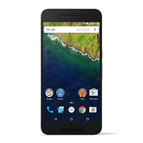 Huawei Nexus 6P – 32 GB Graphite (U.S. Version: Nin-A1) - Unlocked 5.7-inch Android 6.0 smartphone w/ 4G LTE (U.S. Warranty)