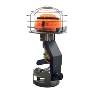 mr. heater original 540-degree 45,000 btu tank top radiant propane heater,chrome,silver