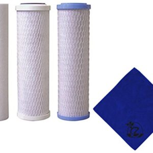 Krystal Pure Replacement Filter KR10 Reverse Osmosis with Especial Cosas Microfiber Towel