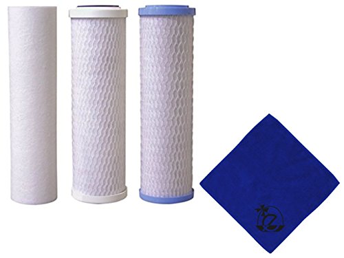 Krystal Pure Replacement Filter KR10 Reverse Osmosis with Especial Cosas Microfiber Towel