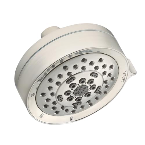 Danze D460064BN Parma Five Function Showerhead, 1.75 GPM, 4 1/2-Inch, Brushed Nickel