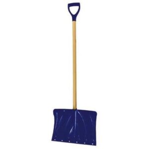 westward 21ad01 d-grip 37"l snow shovel