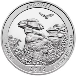 2016 P Bankroll of 40 - Shawnee National Park Quarter Uncirculated