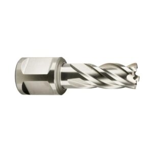 jancy slugger by fein - hss nova annular cutter with centering pin - 3/4" straight shank, 1" depth, 7/16" diameter - 63134111041