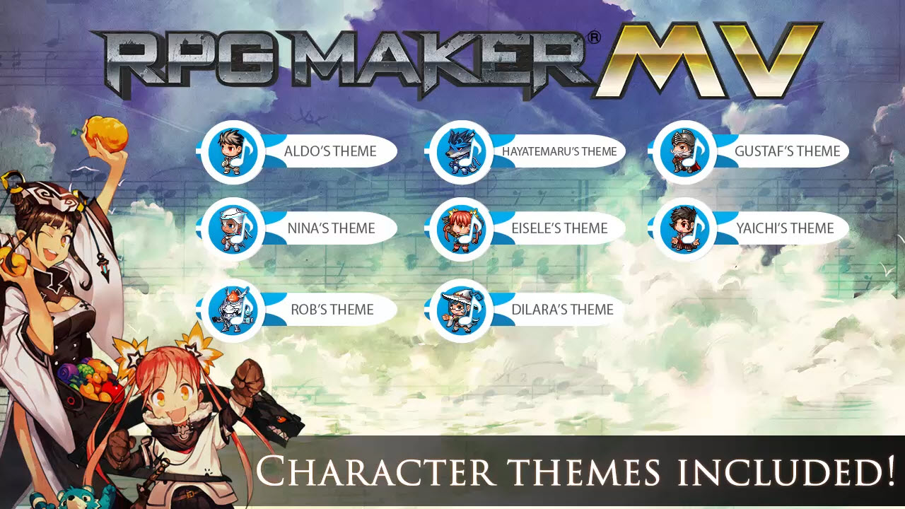 RPG Maker MV DLC: Cover Art Characters Pack for Mac [Online Code]