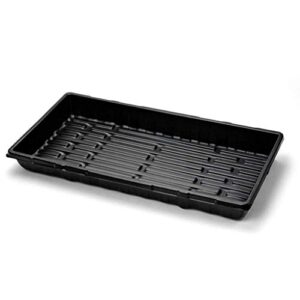 Bootstrap Farmer 1020 Trays - Extra Strength No Holes, 5 Pack, for Propagation Seed Starter, Plant Germination, Seedling Flat, Fodder, Microgreens