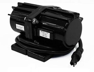 rio 200lb salt and sand vibrator motor spreader replaces d6515, vbr100, 3007416 =3 year warranty=