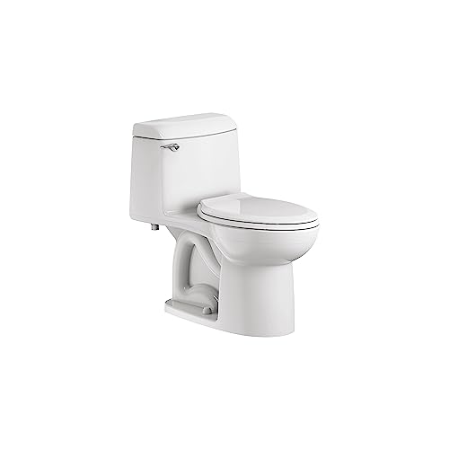 American Standard 2004314.020 Champion 4 One-Piece Toilet with Toilet Seat, Elongated Front, Standard Height, White, 1.6 gpf